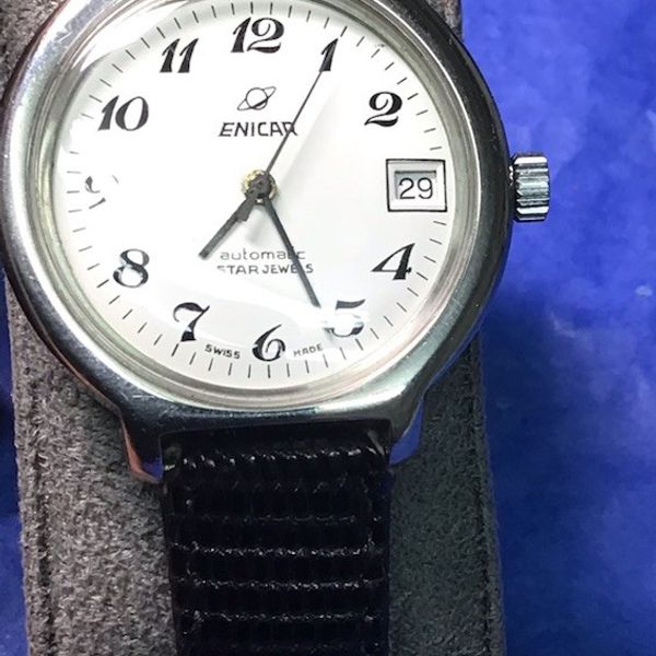 Enicar Star Jewels Automatic date 36mm men's watch | WatchCharts ...