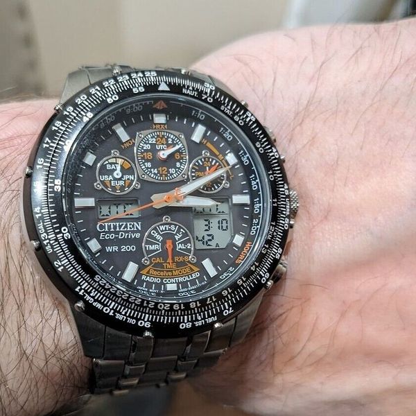 *Solar* Citizen Promaster JY0010-50E Eco-Drive Skyhawk Eco-Drive Men's ...