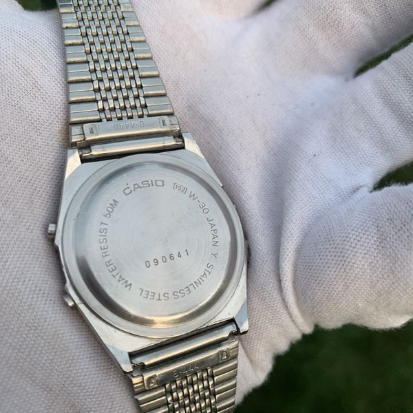 Casio W-30 Sanpei Rare Vintage Collectible | WatchCharts Marketplace