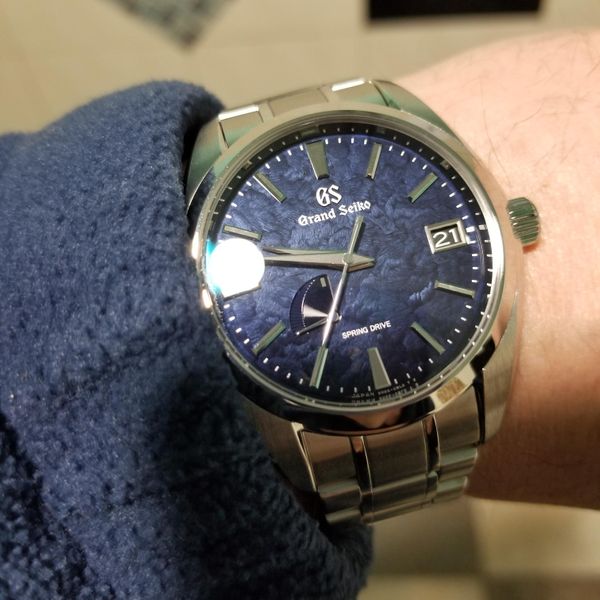 [WTS] Grand Seiko "Kastu-Iro" SBGA469 Indigo Rock Dial! Price REDUCED ...