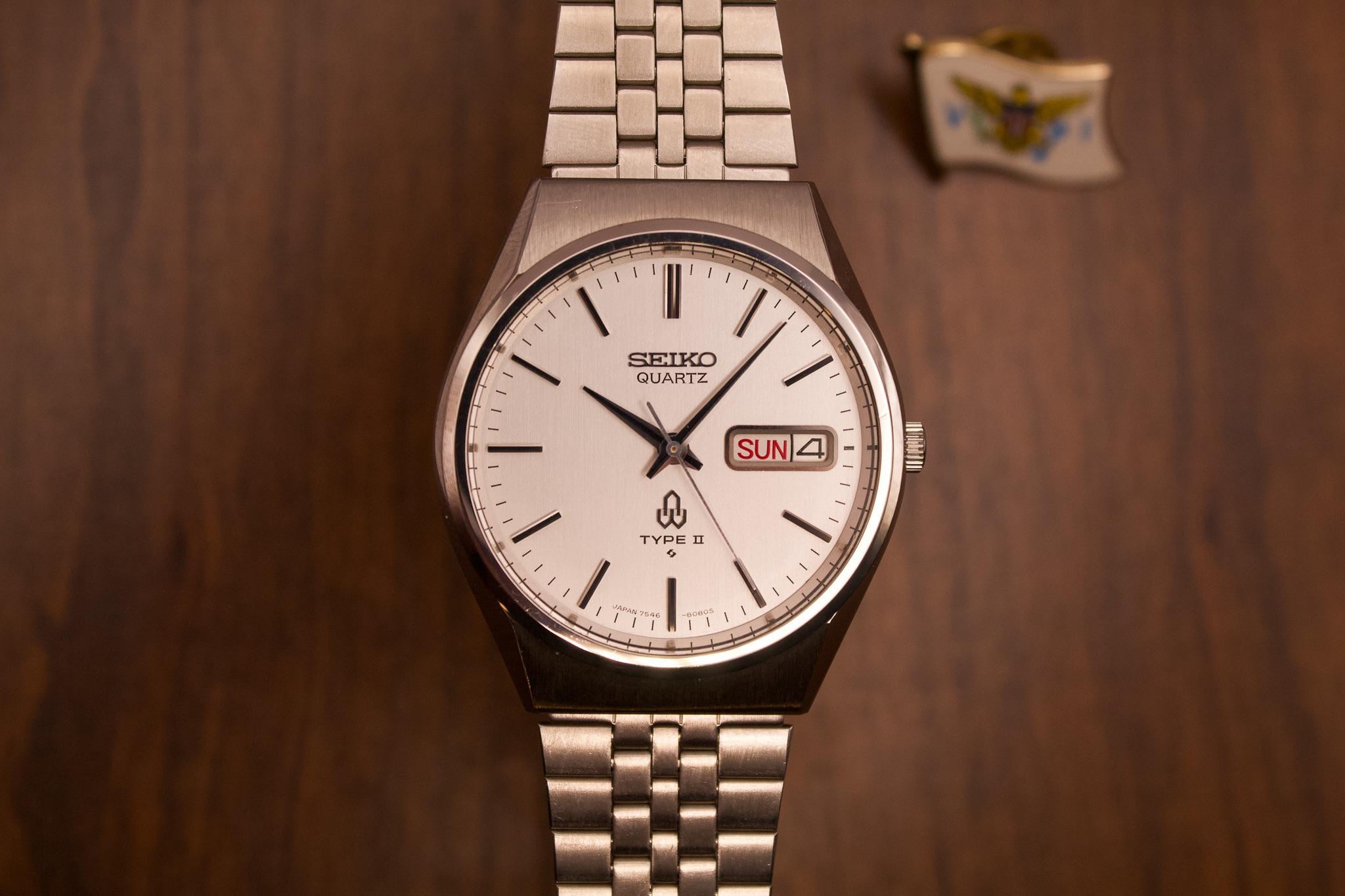 [WTS] 1978 Seiko Type II Quartz Near New Condition | WatchCharts