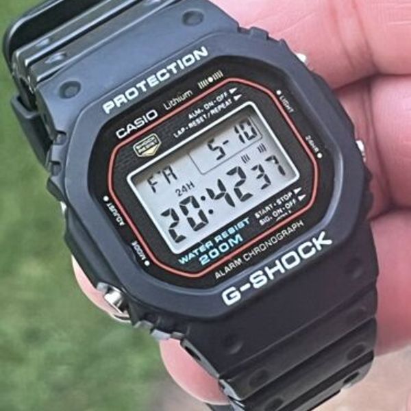 VERY VERY RARE CASIO G-SHOCK MODEL DW-5000 AGE 1983 (FIRST ...