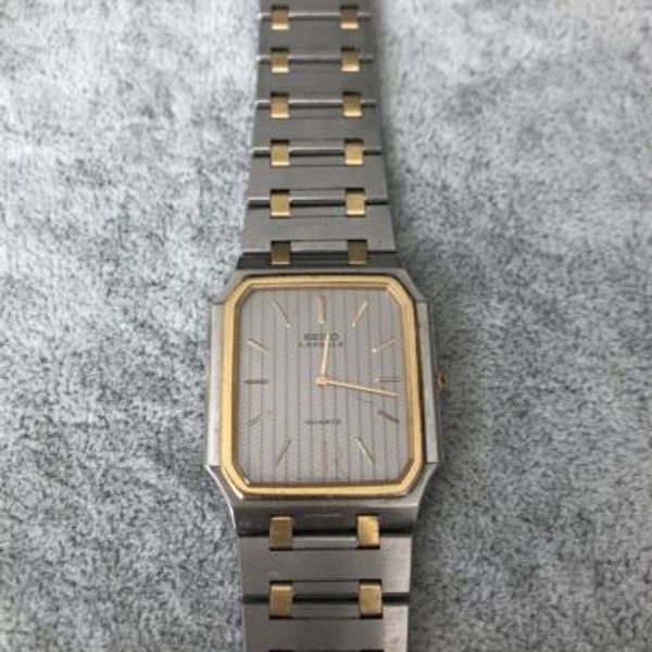 Mens Seiko Lassale Stainless Steel Watch New Battery | WatchCharts ...