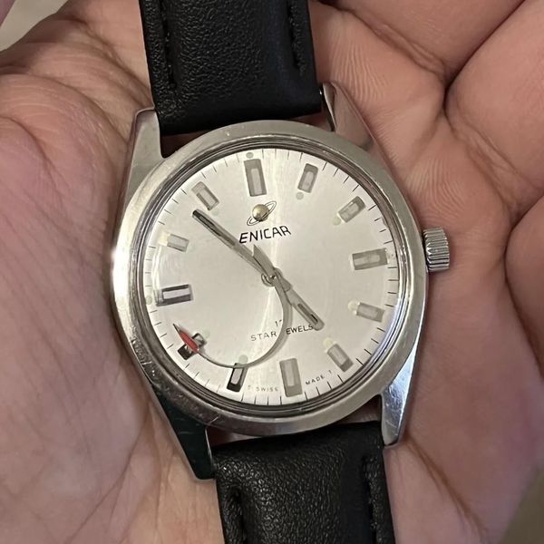[WTS] Enicar Ocean Pearl w/ Rocket Seconds Hand ????(Reduced ...