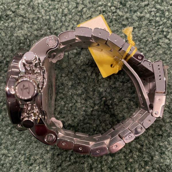 Invicta Reserve Venom Men's 54mm Cage Dial Swiss Made Chronograph Watch ...