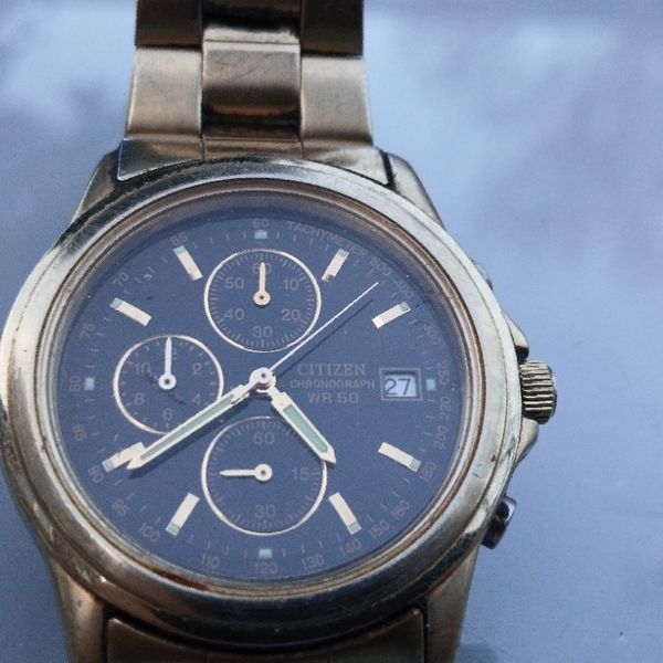 Citizen Chronograph WR 50 Wristwatch for Men | WatchCharts Marketplace