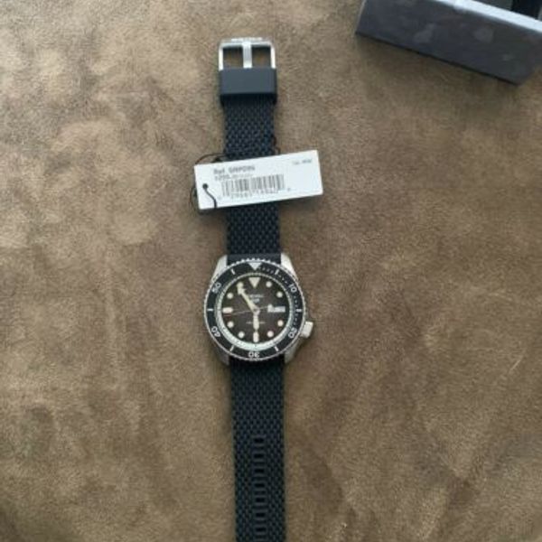Seiko 5 Sports Men's Black Watch - SRPD95 | WatchCharts Marketplace