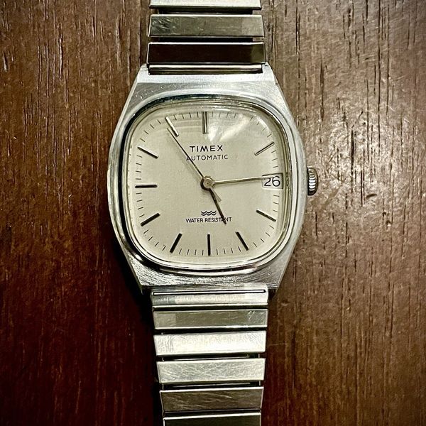 Vintage Timex Automatic 1983 E-Line 34mm Its Original-not a reissue ...
