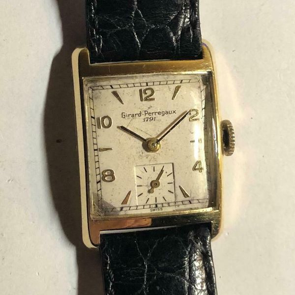 Vintage Girard Perregaux 1791 Gold Filled Case 17 Jewels for Restore or ...