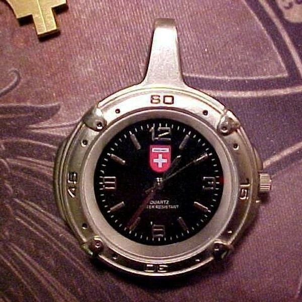 Men's Swiss Army Pocket Watch A766 with New Battery | WatchCharts ...
