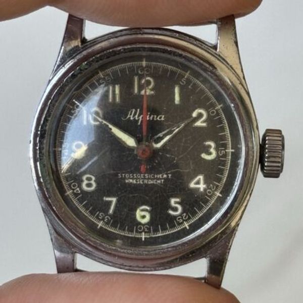 World War Two WW2 German Watch - Alpina - Working Order | WatchCharts ...