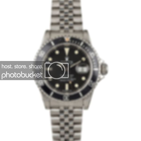 FS: 1983 Rolex Submariner ref.16800 w/ Matte Dial & Factory Bevels ...