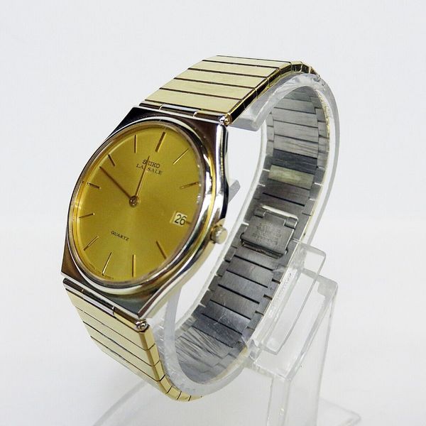 Vintage SEIKO LASSALE 7759-6009 Ultra Thin Dress Watch | WatchCharts Marketplace