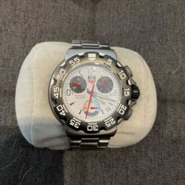 TAG Heuer Formula 1 White Men's Watch - CAC1111-0 | WatchCharts Marketplace