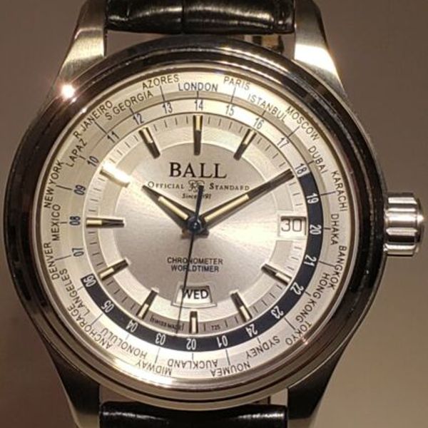 BALL Trainmaster Worldtimer GM2020D NEW MSRP 2,699 WARRANTY | WatchCharts