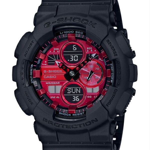 G-SHOCK G-SHOCK G-SHOCK Black and Red Series Casio CASIO analog digital ...