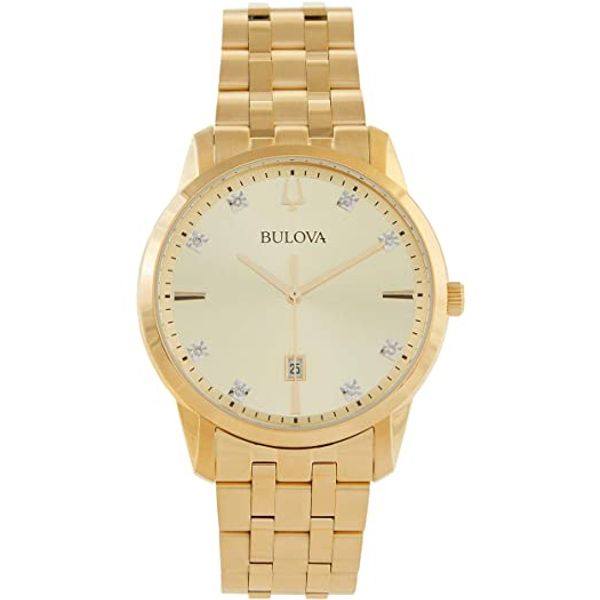 (Order) Bulova Sutton Diamond --97D123 Gold Tone | WatchCharts