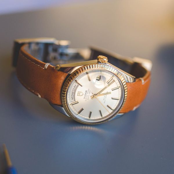 [WTS] Tudor Date+Day (President) 7019/3 38mm 14k/SS Serviced! | WatchCharts