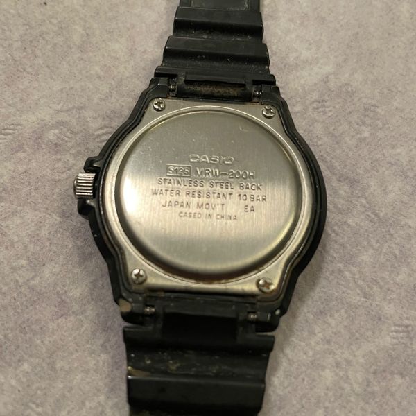 VTG Casio Quartz Military Style Mens Watch MR W-200H 5125 Needs Band ...