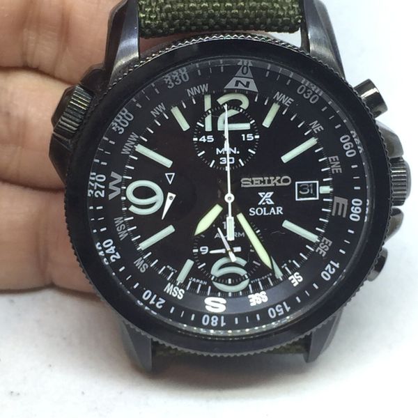 SEIKO SOLAR CHRONOGRAPH ALARM - V172-0AL0 SSC137PC SOLAR QUARTZ | WatchCharts Marketplace