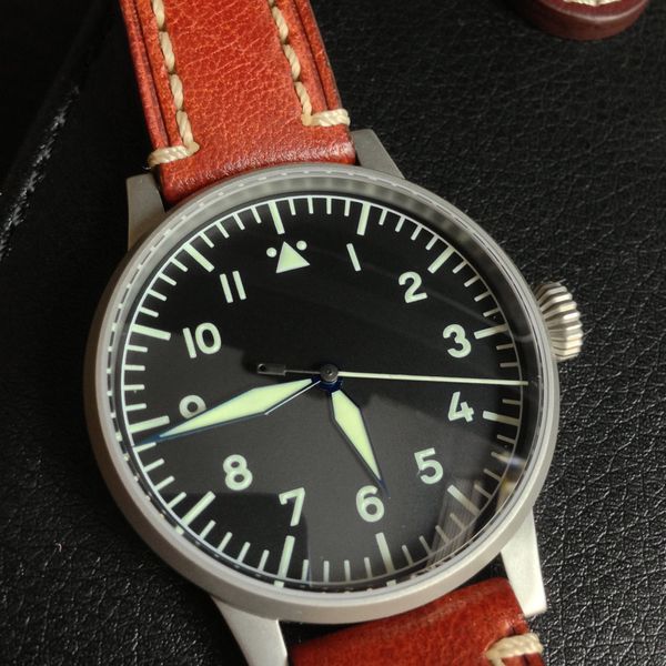FS: LACO DRESDEN 861694, Domed Sapphire, Flieger Pilot Watch, Swiss ETA ...