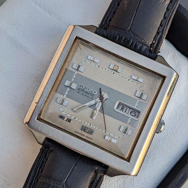 [WTS] Rarest SEIKO Manhattan TV Dial 7006 5020 vintage TV Screen ...