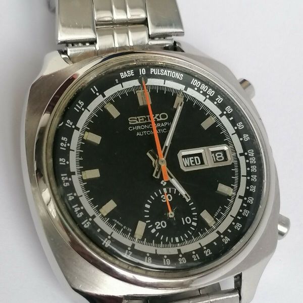 Vintage Seiko Pulsations 6139-6020 Chronograph Automatic Watch- men’s - 1970’s | WatchCharts