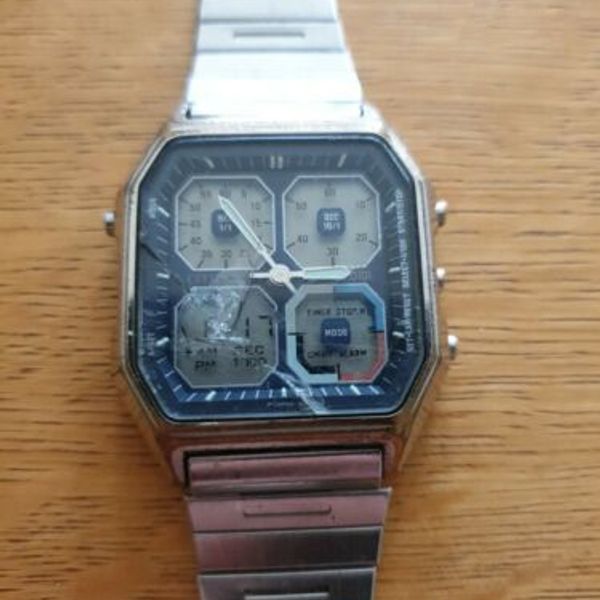 Rare vintage retro Citizen ana digi 8947-086147 watch, needs a service ...