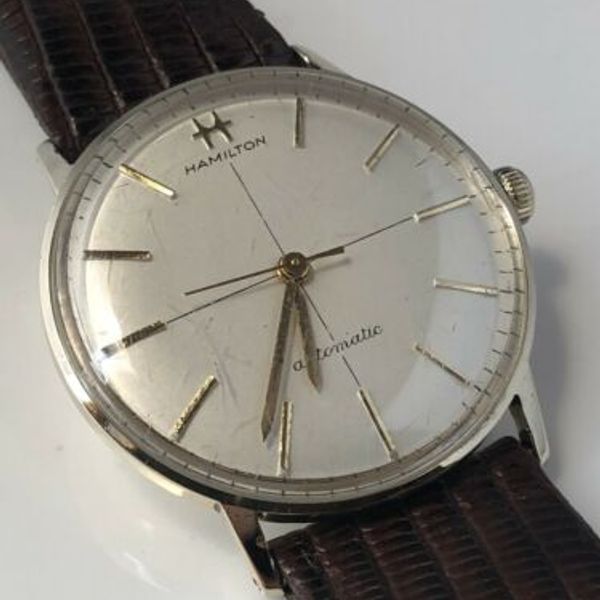 Hamilton Automatic 14k Solid Gold Watch | WatchCharts Marketplace