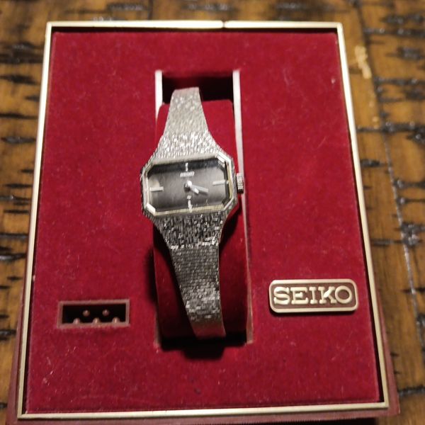 Vintage Seiko for ladies 70s Unique. Beautiful Masterpiece, Still In ...