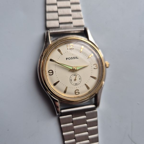 Mens Vintage Fossil Military Style Watch | WatchCharts Marketplace
