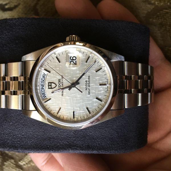 Tudor 76200 - BNIB Mosaic/Linen Dial - Full Kit with AD Warranty ...