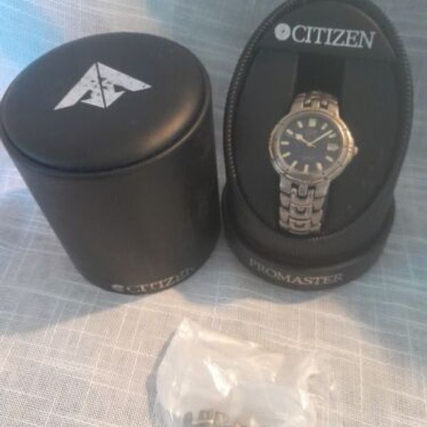 Mens Citizen Promaster Quartz Watch In Original Case With Extensions ...