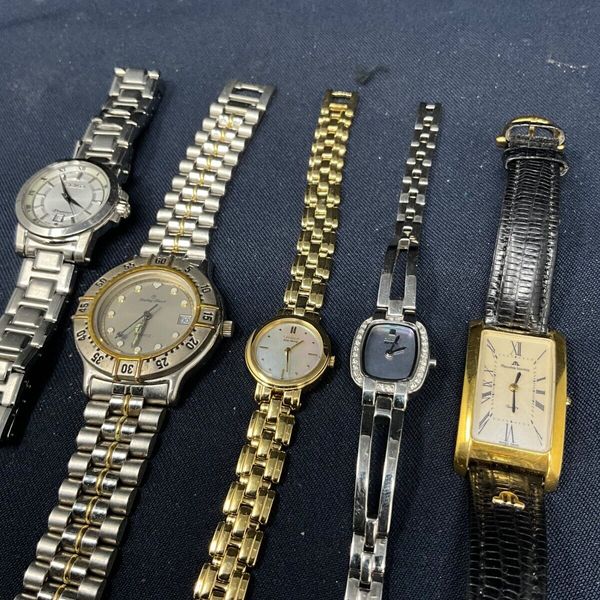 Maurice Lacroix Citizen Eco-drive Seiko Premier Quartz Ladies Watch two ...