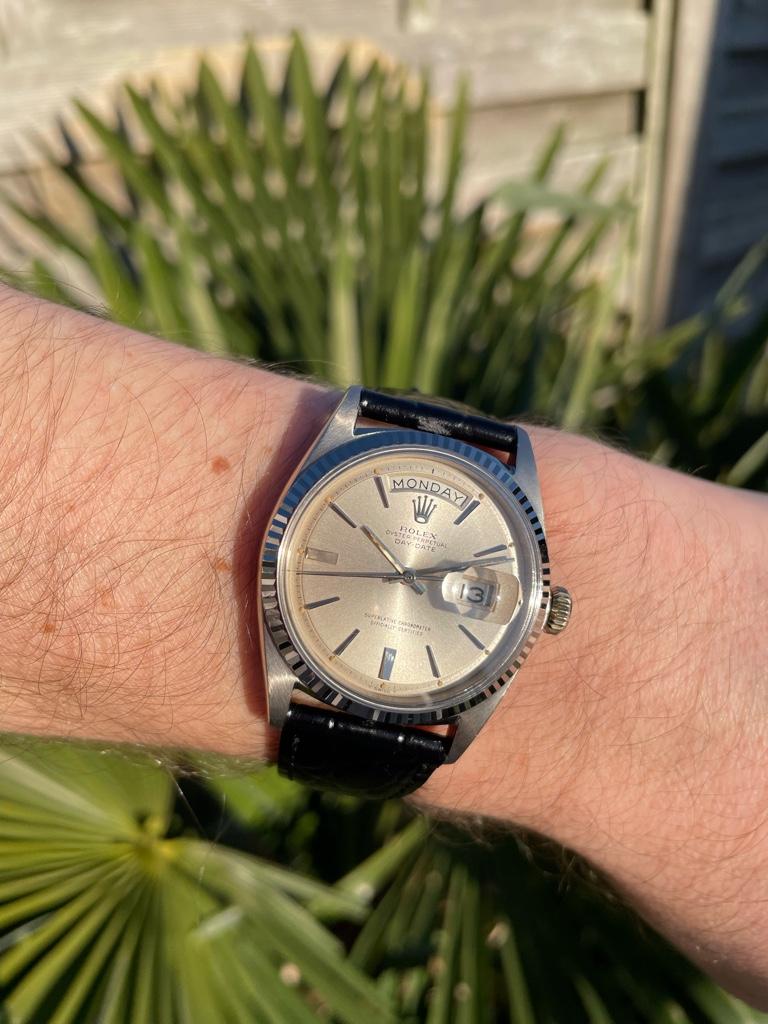 FS Rolex DayDate 1803 white gold | WatchCharts Marketplace