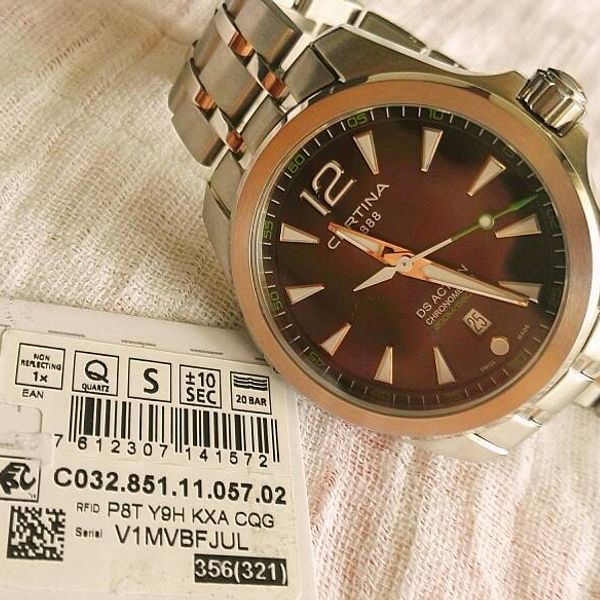 Certina DS action COSC quartz chronometer (mint and located in EU ...