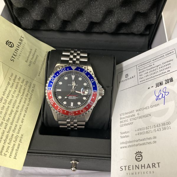 [$325 USD] FS Steinhart Ocean One GMT Pepsi 42mm | WatchCharts