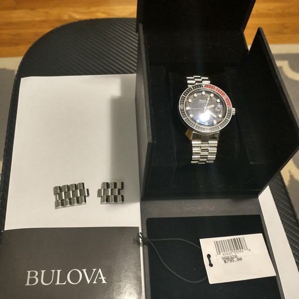 [WTS] [REPOST] [PRICE DROP] Bulova Devil Diver 98B320 Snorkel 666FT ...