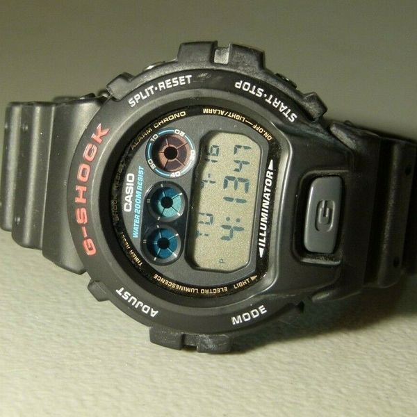 MENS CASIO DW 6900 MULTIFUNCTION G SHOCK WATCH 3230 THAILAND MODULES ...
