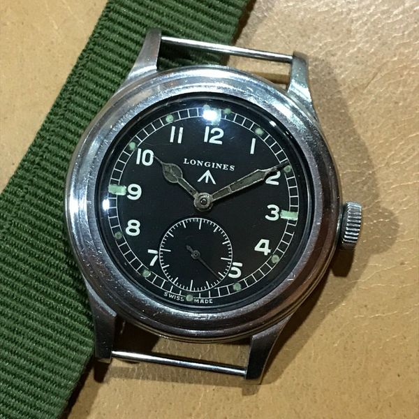 WWW 'Dirty Dozen' Longines 'Greenlander' Vintage British Military watch ...