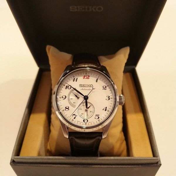 SEIKO PRESAGE SPB041J Automatic Power Reserve Men's Watch - Brand-New ...
