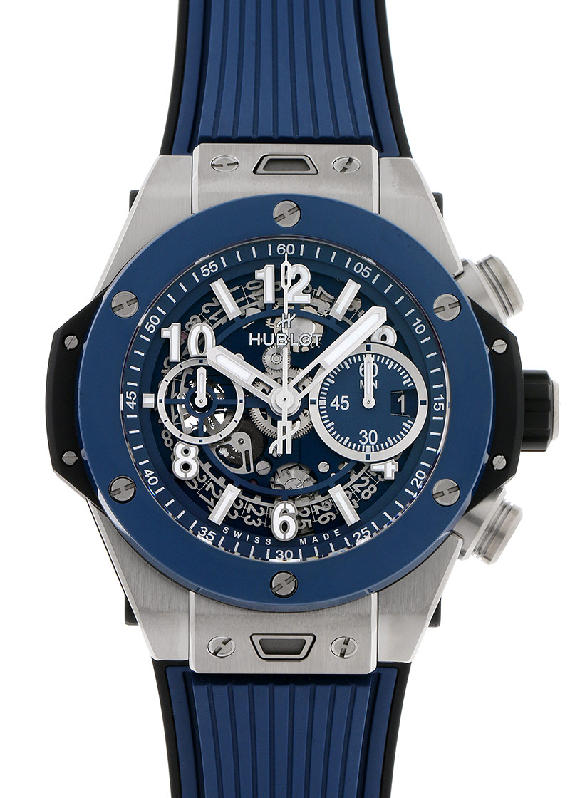 Hublot Big Bang Unico Titanium Blue Ceramic (421.NL.5170.RX) Market Price | WatchCharts