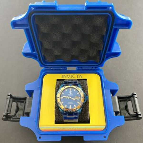 Invicta Reserve Pro Diver Blue Label Swiss Automatic Watch ...