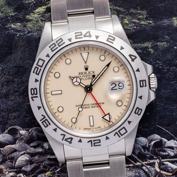 1984 Rolex Ref. 16550 Explorer II | Cream dial | WatchCharts