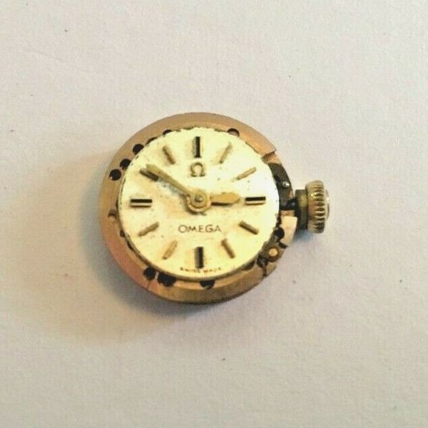 Tiny Omega Watch Movement, Ladies, A/F, 580 Caliber | WatchCharts ...