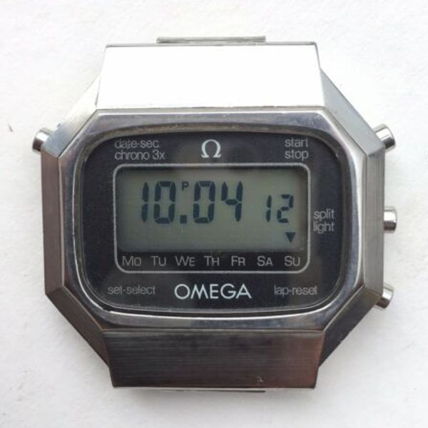 Vintage Omega Seamaster Digital Watch | WatchCharts Marketplace
