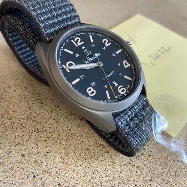 [WTS] Swiss Watch Company SWC Bunker Titanium Automatic Blue/Grey ...