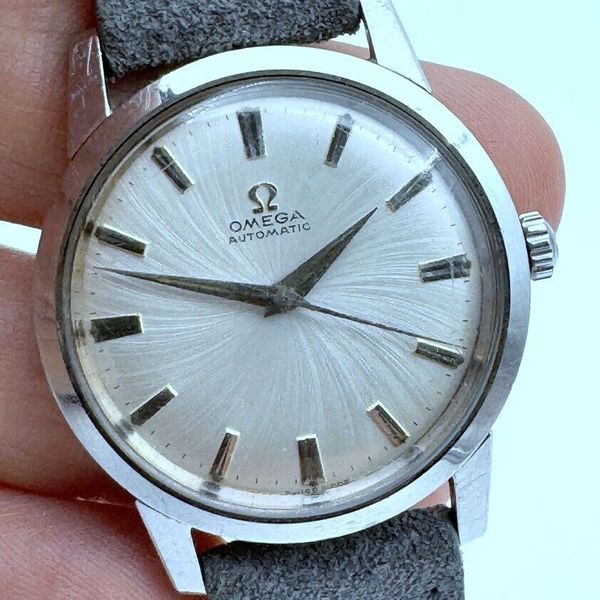 1962 Omega AUTOMATIC Seamaster Cal. 550 ORIGINAL DIAL Stainless Steel ...