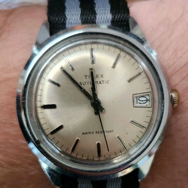 Vintage Timex Automatic Watch - Running | WatchCharts Marketplace