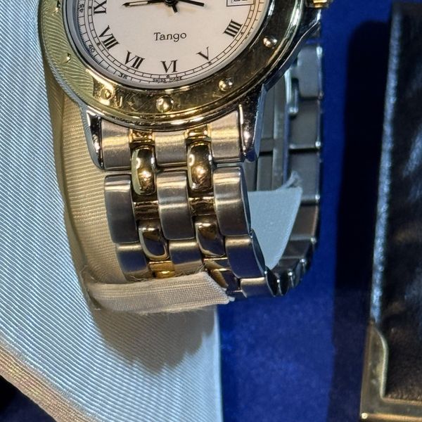 Raymond Weil Geneve Tango 5560 Sapphire Crystal Men's Watch Working ...